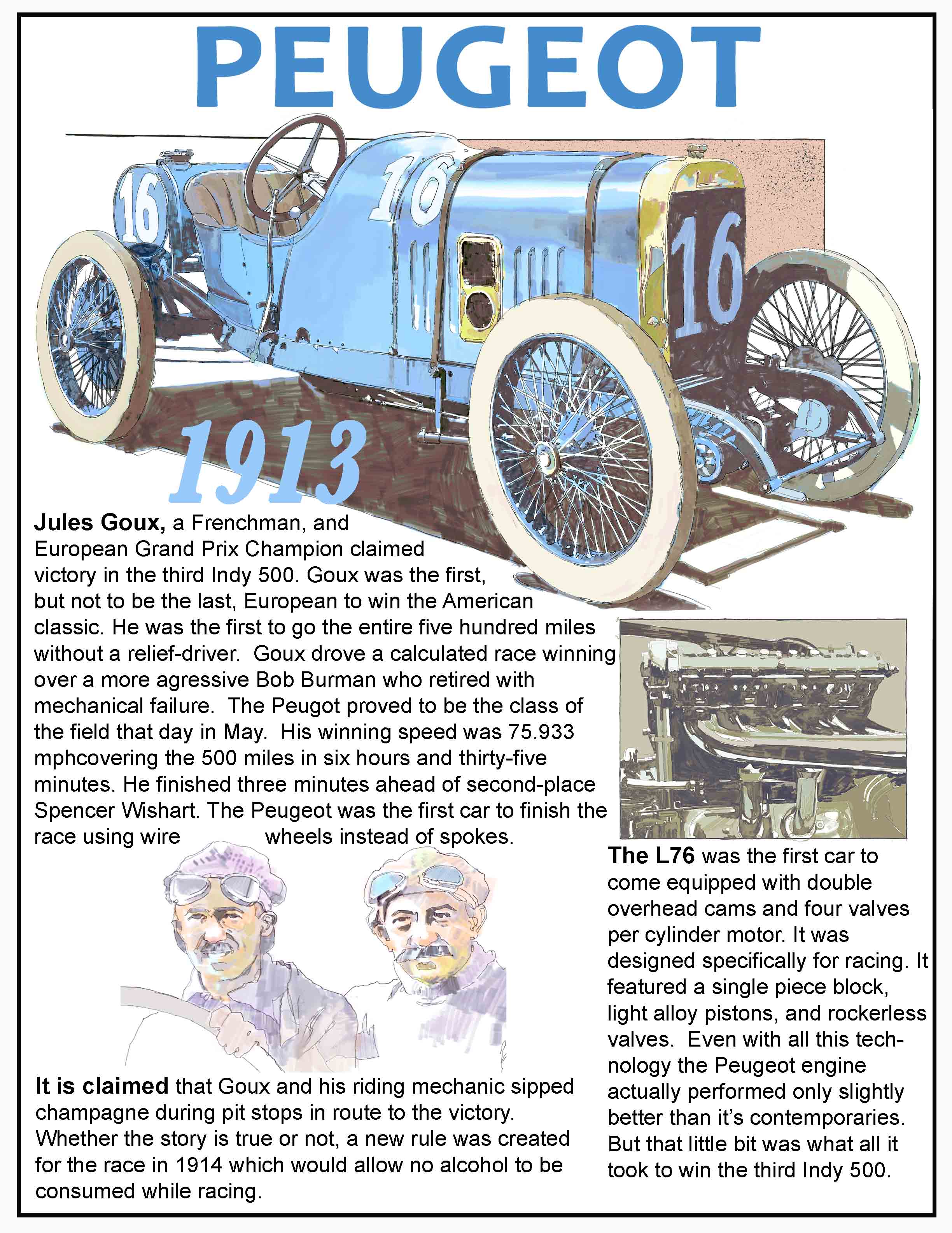 Story's Indianapolis 500 Cars | First Super Speedway