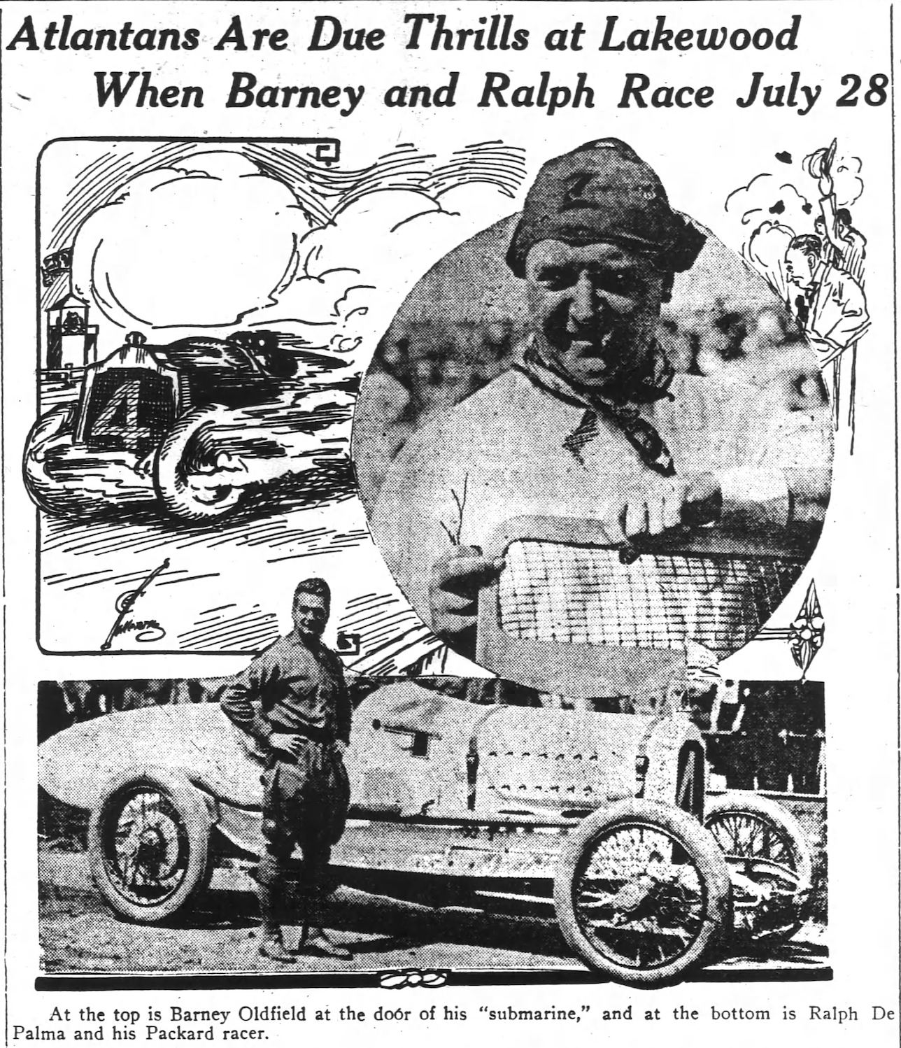 Barney and Ralph | First Super Speedway