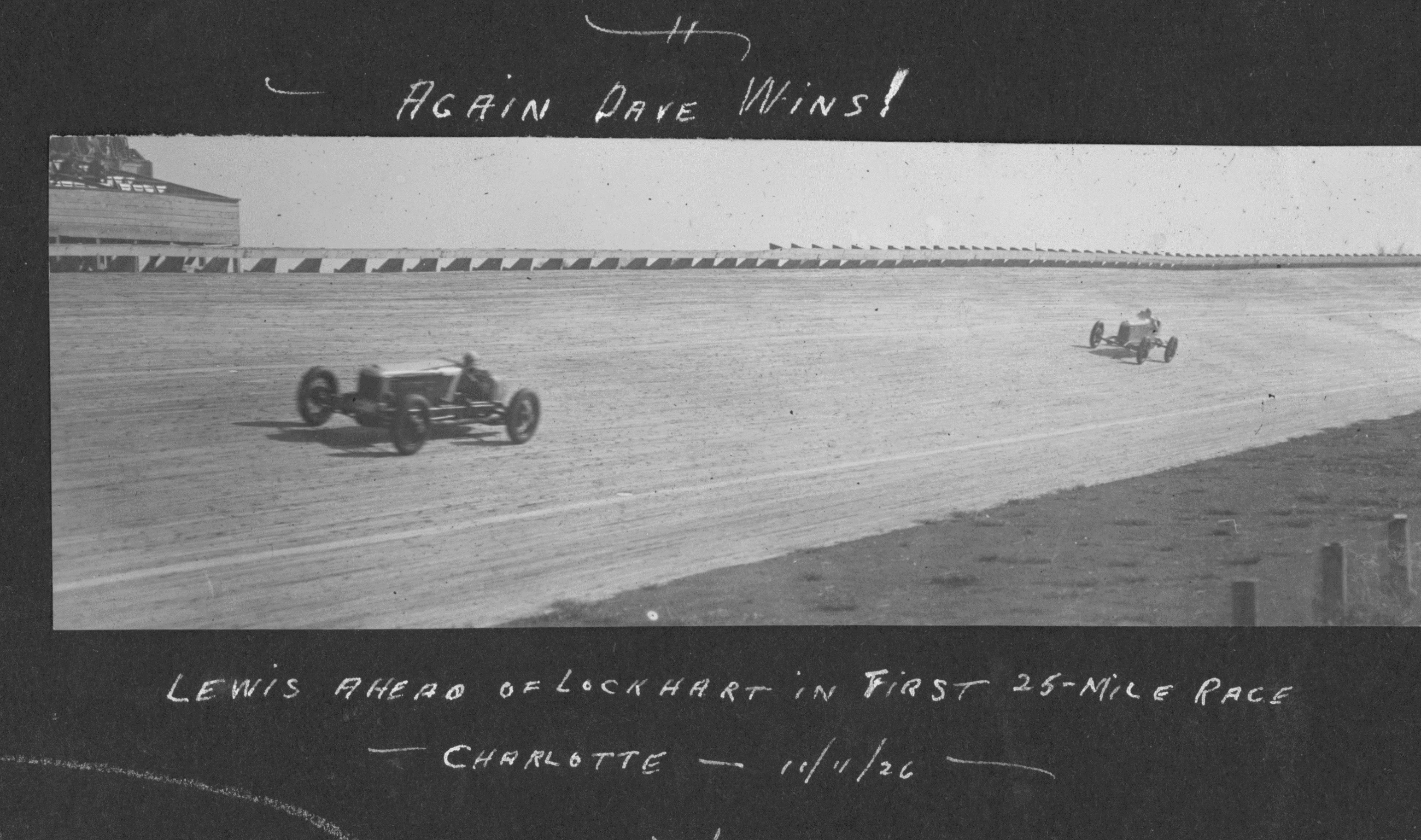 Lewis & Lockhart Battle - 1926 | First Super Speedway