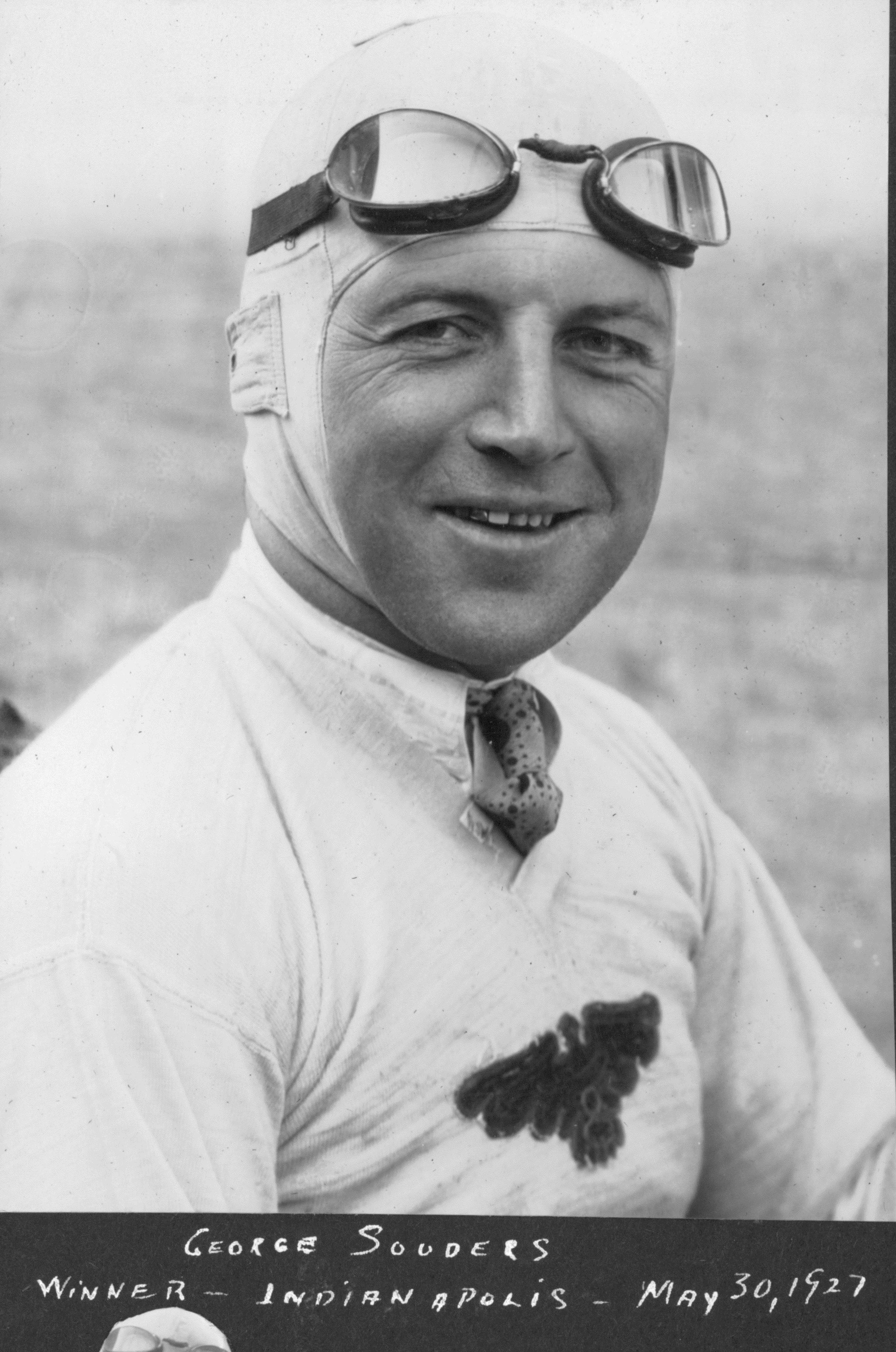 George Souders, 1927. | First Super Speedway