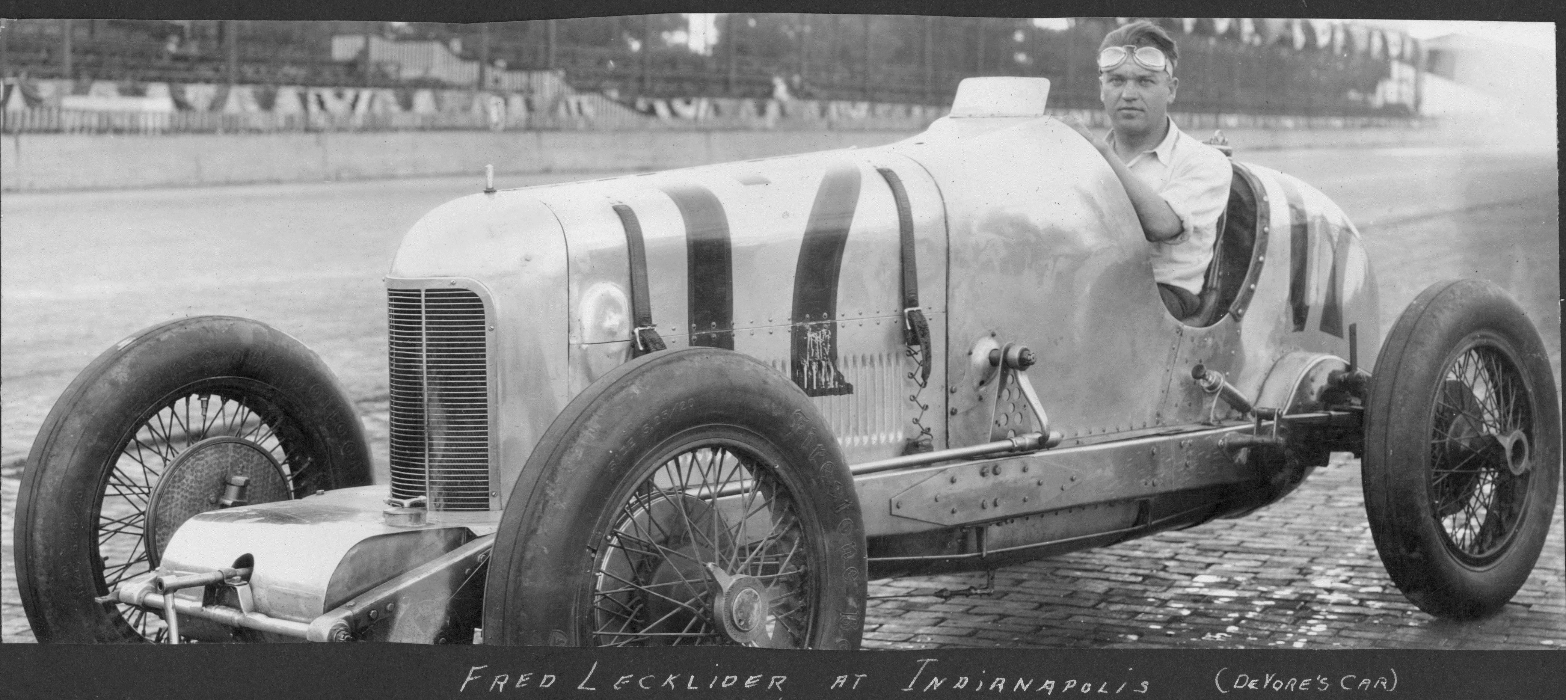Fred Lecklider | First Super Speedway