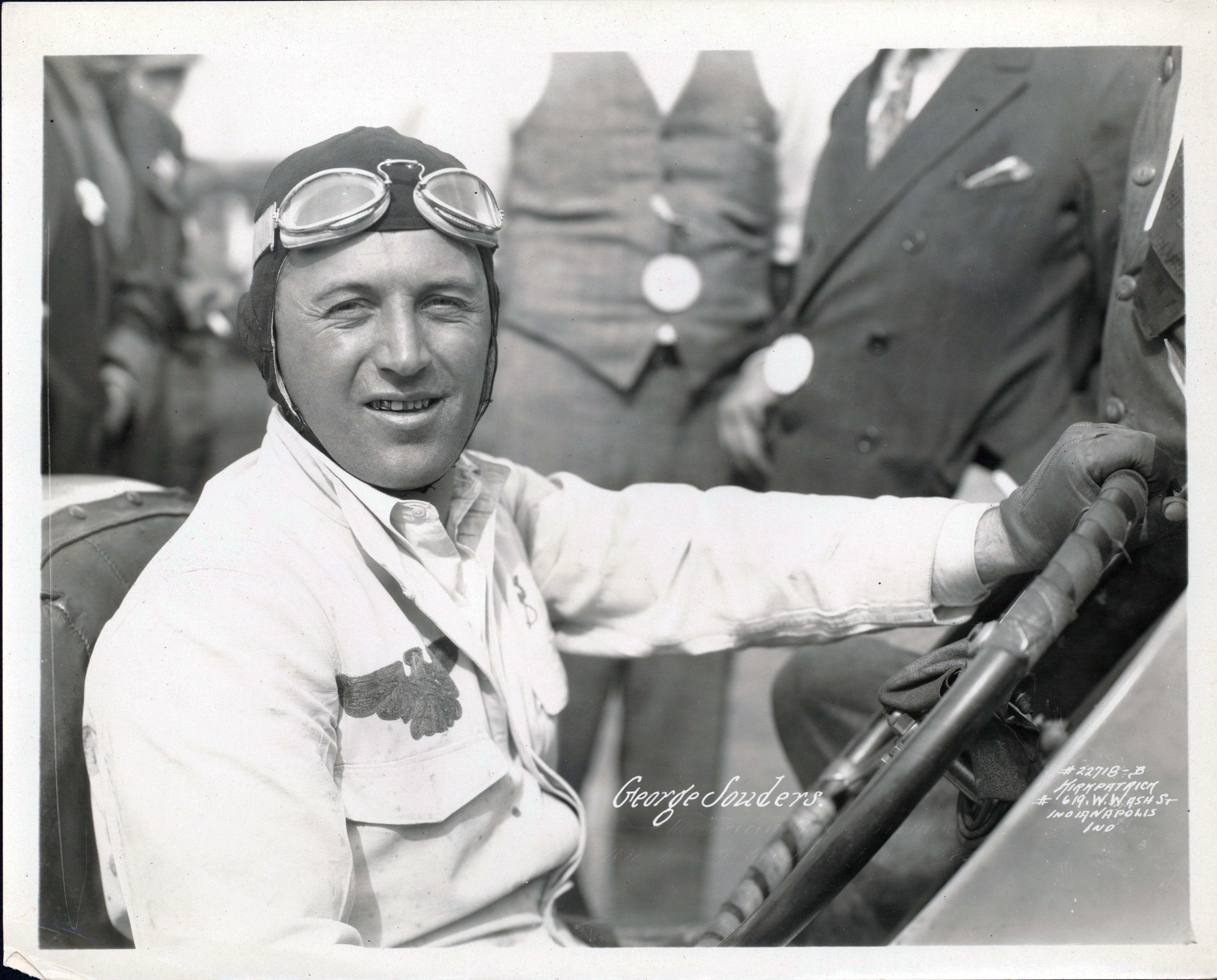 George Souders, 1927 | First Super Speedway