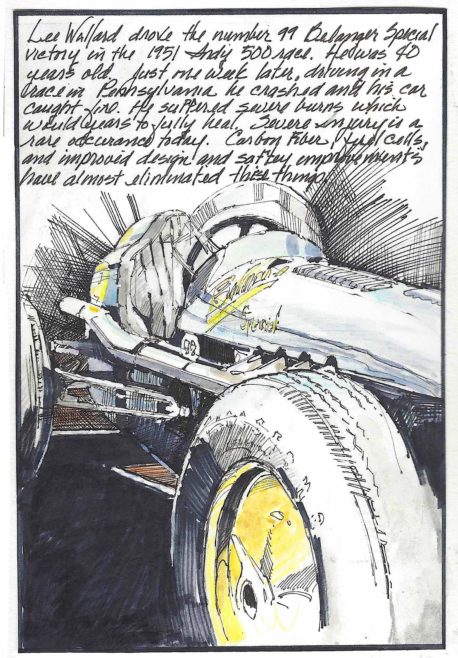 Lee Wallard by David Story | First Super Speedway