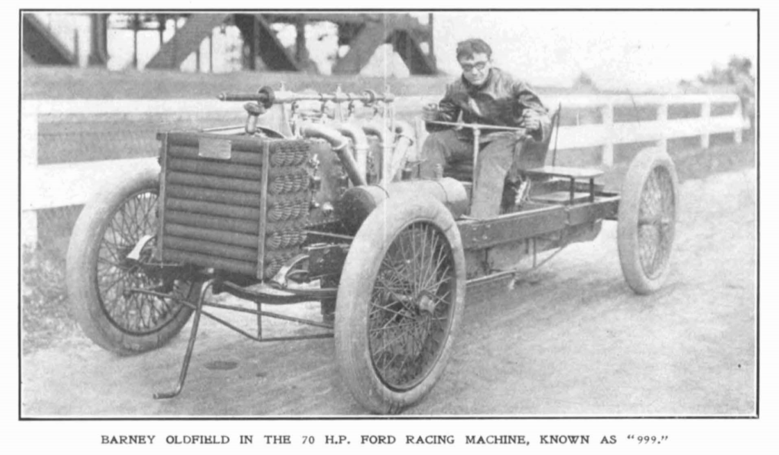 Oldfield & the Ford "999" | First Super Speedway