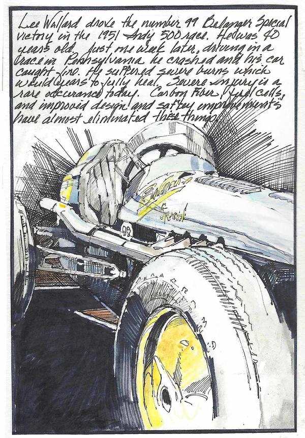 Lee Wallard by David Story | First Super Speedway