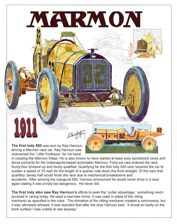 1911 - Marmon Wasp | First Super Speedway